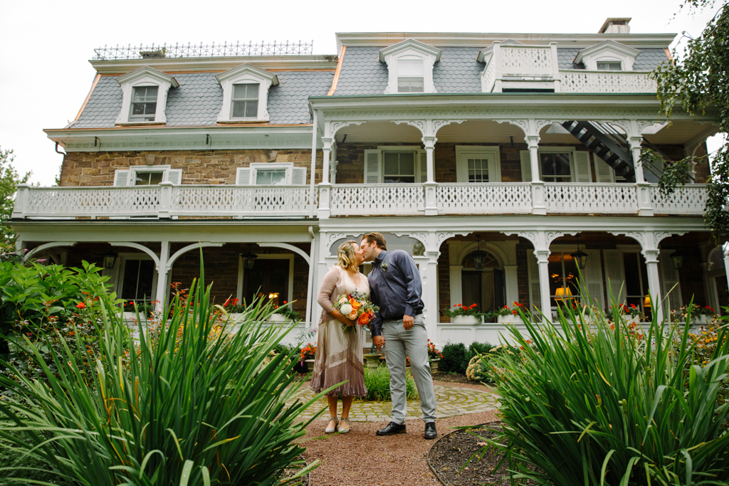 KRISTIN + DAN | ELOPEMENT AT WOOLVERTON INN